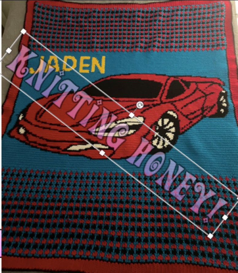 Sports Car McLaren Crochet Pattern 180x140 – Wild Repose